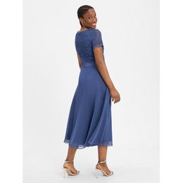Swing Kleid in blau - 0001 | Gr.: 48