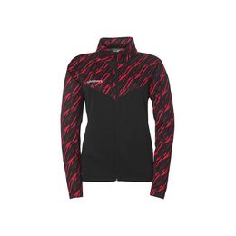 Uhlsport Trainingsjacke Progressive 28 Poly Women in schwarz/rot | Gr.: L