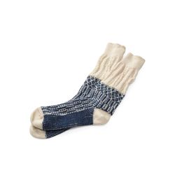 Hirsch Natur Socke Jacquard lang