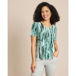 Helena Vera Shirt in Soft Ice Farben mit Struktur