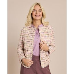 Lola Paltinger Blazer Boucle mit Schleifenkn&ouml;pfen
