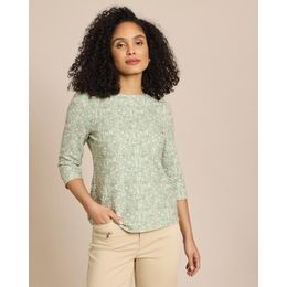 Helena Vera Lux Sweat Ottoman mit Millefleur Druck