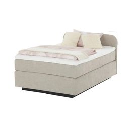 Wohnwert Boxspringbett Jarna &brvbar; creme &brvbar; Ma&szlig;e (cm): B: 140 H: 100 &raquo; H&ouml;ffner