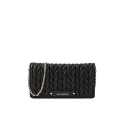 K by KARL LAGERFELD Karl Lagerfeld Shoulder Bag 'WEAVE' female Black size One Size
