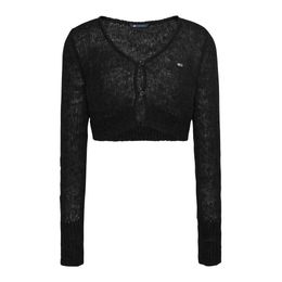 Tommy Jeans Knit Cardigan female Black size XL