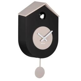 Karlsson Wall Clock Schwarz/Grau ca. 17,5x33x9 cm