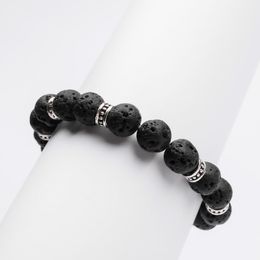 Holzkern Bracelets Herren Lava und Lava