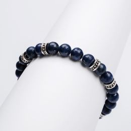Holzkern Armb&auml;nder Herren Lapislazuli und Lapislazuli