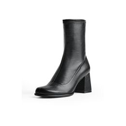 Bershka Stiefelette Damen Gr&ouml;&szlig;e 40 schwarz Winterschuhe