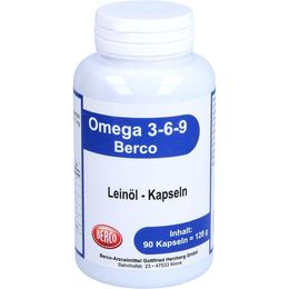 Berco-ARZNEIMITTEL OMEGA-3-6-9 Berco Kapseln 90 St