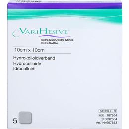 B2B Medical Varihesive extra d&uuml;nn 10x10 cm Hkv hydroaktiv 5 St