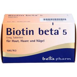 betapharm Biotin Beta 5 Tabletten 100 St