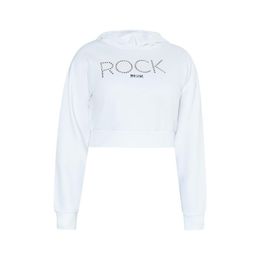 Rockeasy Sweatshirt female White size XS