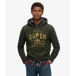 Superdry Herren Work Shop Kapuzenjacke Gr&uuml;n - Gr&ouml;&szlig;e: Xxl 10406065019001KM005