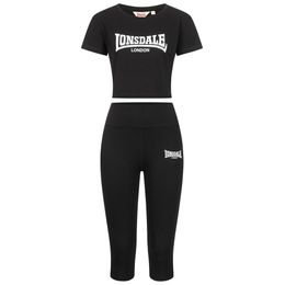 Lonsdale Tracksuit 'Ixworth' female Black size XL
