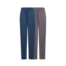 Dagi Pyjamahose Herren Gr&ouml;&szlig;e L indigo / grau