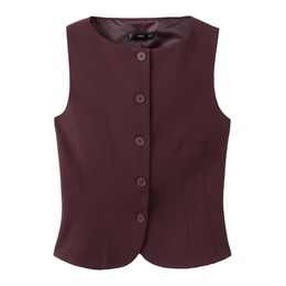 Mango Weste 'AVAY' Damen Gr&ouml;&szlig;e 44 bordeaux
