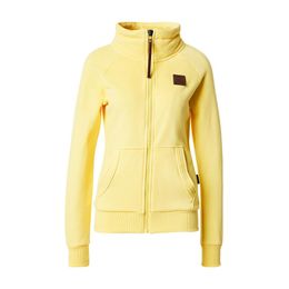 Naketano Zip-Up Hoodie female Yellow size L