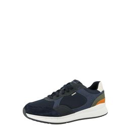 Geox Sneaker 'BRANTHON' Herren Gr&ouml;&szlig;e 41 navy / oliv / orange / wei&szlig;