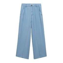 Mango Pants 'Bianca' female Blue size M