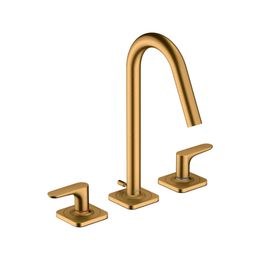 Hansgrohe 3-Loch-Waschtischarmatur 160 Axor Citterio M A 135mm, m HG, ZugstAblGar, Ros, b g opt (34133250)