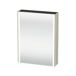 Duravit Universal-Spiegelschrank XSquare 60x15,5x80cm, 1 T&uuml;r, LED, Anschl re, Tau (XS7111R91910000)