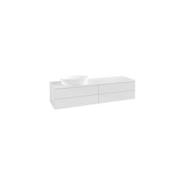 Villeroy & Boch V&B Waschtischunterschrank ohne Frontstruktur Antao 160x50cm, WBP-farbe Lac, glo wh. lacquer ; Villeroy & Boch (K26010GF)