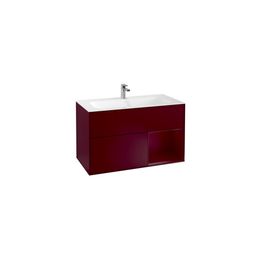 Villeroy & Boch V&B Waschtischunterschrank Finion Regal rechts Peony, Peony Matt ; Villeroy & Boch (F040HBHB)