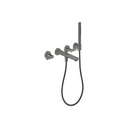 Hansgrohe 3-Loch Fertigset Wannemisch.Wand UP Axor Citterio C mit Handbrause PBC (49480330)