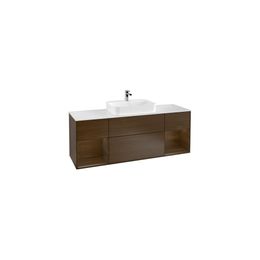 Villeroy & Boch V&B Waschtischunterschrank Wandbeleuchtung Finion 160cm, Pl wh. m, Reg wal ven, wal ven ; Villeroy & Boch (G451GNGN)