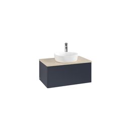 Villeroy & Boch V&B Waschtischunterschrank ohne Frontstruktur Antao 80x36x50cm, HL, WBP botti., md bl. m Lac ; Villeroy & Boch (K30053HG)