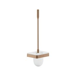 Hansgrohe WC-B&uuml;rstengarnitur Axor universal Wandmontage, brushed red gold (42835310)