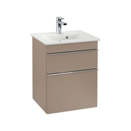 Villeroy & Boch V&B Waschtischunterschrank Venticello 46,6x59x42,5cm, Griff Chrom, taupe ; Villeroy & Boch (A92201VM)