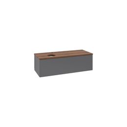 Villeroy & Boch V&B Waschtischunterschrank ohne Frontstruktur, mit Beleuchtung Antao 120x36x50cm, HL, WBP w wa, A m Lac ; Villeroy & Boch (L33052GK)