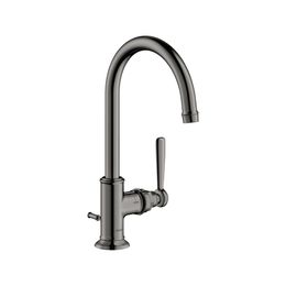 Hansgrohe Waschtisch-Einhebelmischer 210 Axor Montreux A 175mm, m Zugst.Abl.Gar., pol. bla vc (16517330)