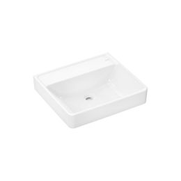 Hansgrohe Waschtisch Xanuia Q 550x480mm, ohne Hahnloch/&Uuml;berlauf, wei&szlig; (60237450)