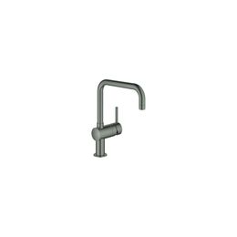 Grohe Sp&uuml;ltisch-Einhebelmischer Minta hd graph. geb., schwenkbarer U-Auslauf (32488AL0)