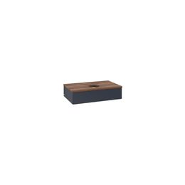 Villeroy & Boch V&B Waschtischunterschrank ohne Frontstruktur Antao 80x19x50cm, WBP w. wal, md bl. m Lac ; Villeroy & Boch (K08012HG)