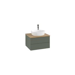 Villeroy & Boch V&B Waschtischunterschrank mit Frontstruktur -Beleuchtung Antao 60x36x50cm, HL, WBP hon. Oa, le g. m Lac ; Villeroy & Boch (L18151HL)