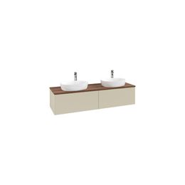 Villeroy & Boch V&B Waschtischunterschrank ohne Frontstruktur Antao 160x50cm, HL, WBP w. wal, si Gr m Lac ; Villeroy & Boch (K39052HJ)