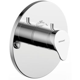 Bravat Palma Fertigset Brausethermostat 3516082 Thermostat, chrom