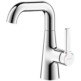 Bravat Chicago Waschtischarmatur 3555013 auslauf, Klick-Ablauf, chrom