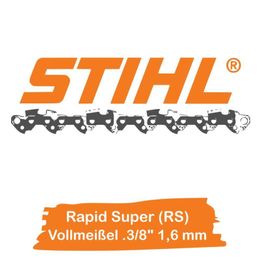 STIHL S&auml;gekette 3/8" 1,6 mm 76 TG 56 cm Vollmei&szlig;el, Rapid Super (RS)