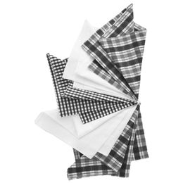 next Pocket Square male Black, White size One Size