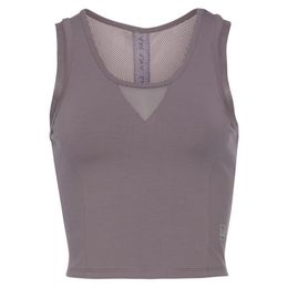 active by Lascana Lascana Active Sports Top female Grey size S