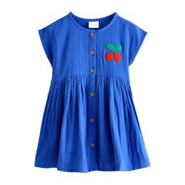 next Dress girl Blue size 6-9 mths