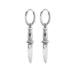 Haze&Glory Haze&glory Earring 'Knife' male Silver size One Size
