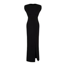 Trendyol Kleid Damen Gr&ouml;&szlig;e 34 schwarz Winterkleid
