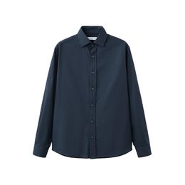 Mango Man Business Shirt 'Zeus' male Blue size L