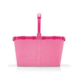 Reisenthel Einkaufskorb Carrybag frame twist pink, Pink, Textil, 22 L, quadratisch, 49x29x28 cm, Freizeit, Koffer & Taschen, Einkaufsk&ouml;rbe